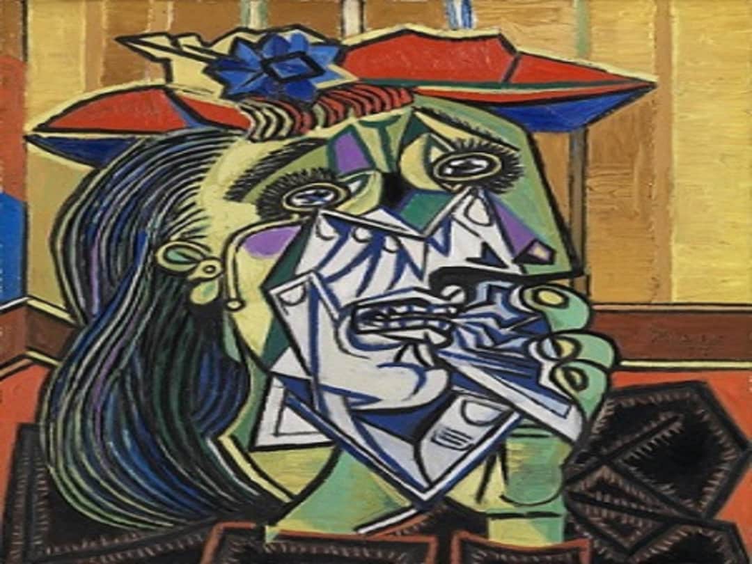 Pablo Picasso: "weeping Woman", Extremely Rare Vintage Bookplate Print ...