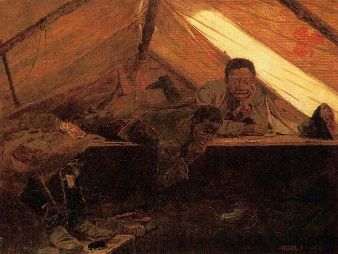 Winslow Homer: Paintings of the Civil War "army Boots", Extremely Rare ...