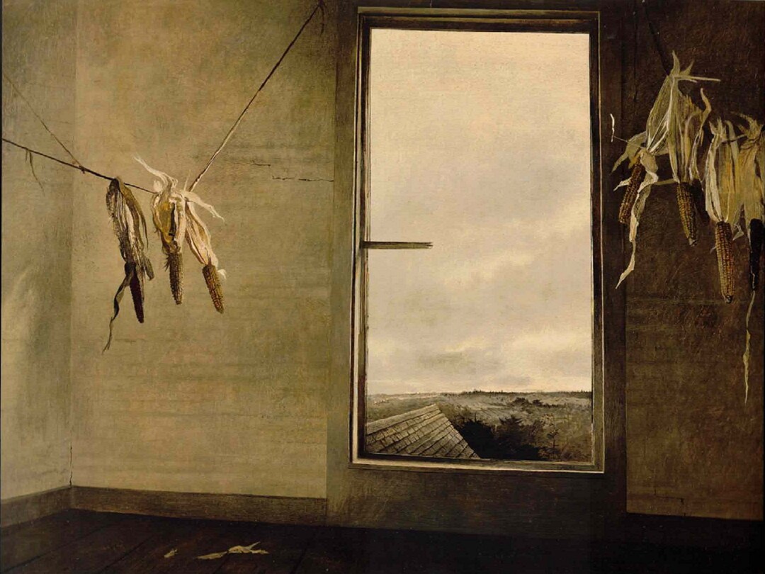 Andrew Wyeth: "seed Corn", Extremely Rare Original Bookplate Print ...