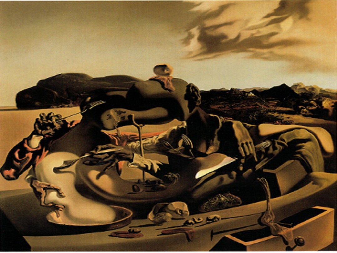 Salvador Dali: autumn Cannibalism, Extremely Rare Original Bookplate ...