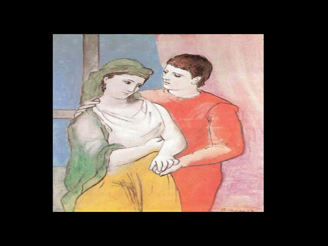 Pablo Picasso: "the Lovers", Extremely Rare Original Bookplate Print ...