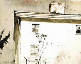 Andrew Wyeth: spring Extremely Rare New Bookplate - Etsy