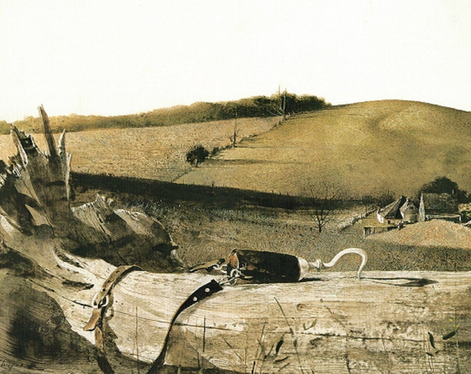Andrew Wyeth: “little Africa", Extremely Rare Original Vintage ...