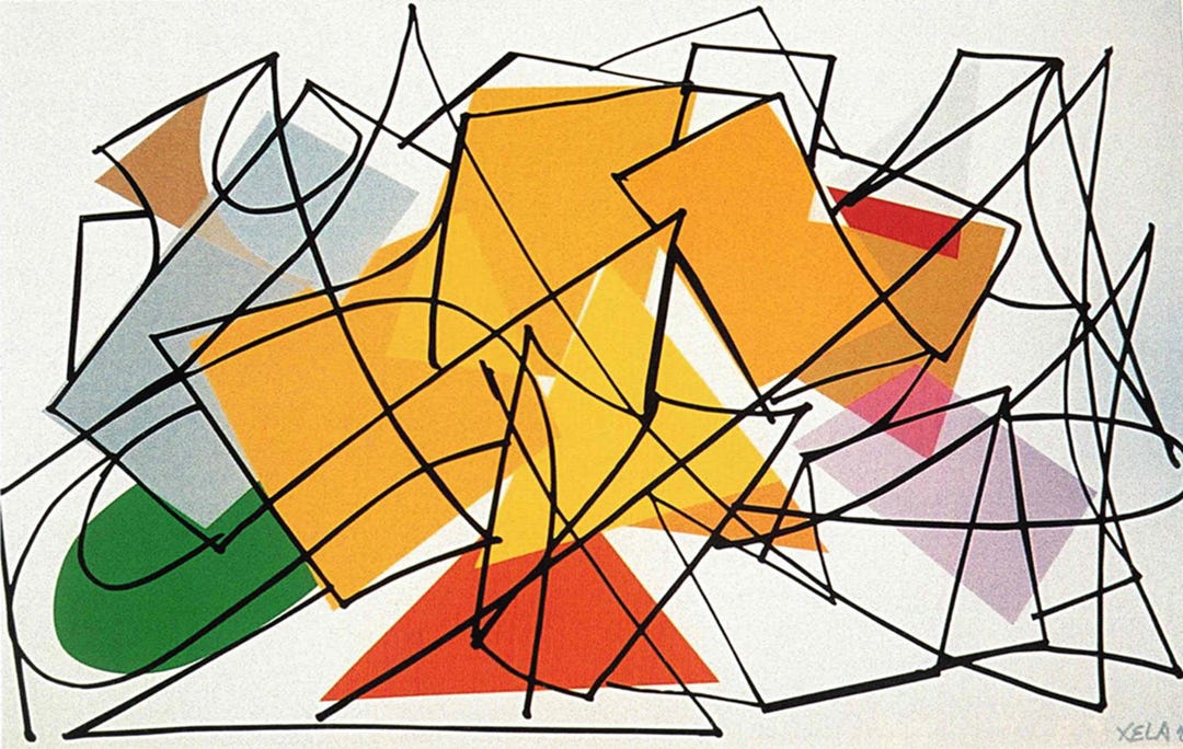 XELA: "berlin Kulturforum 2”, Extremely Rare Original Bookplate Print ...