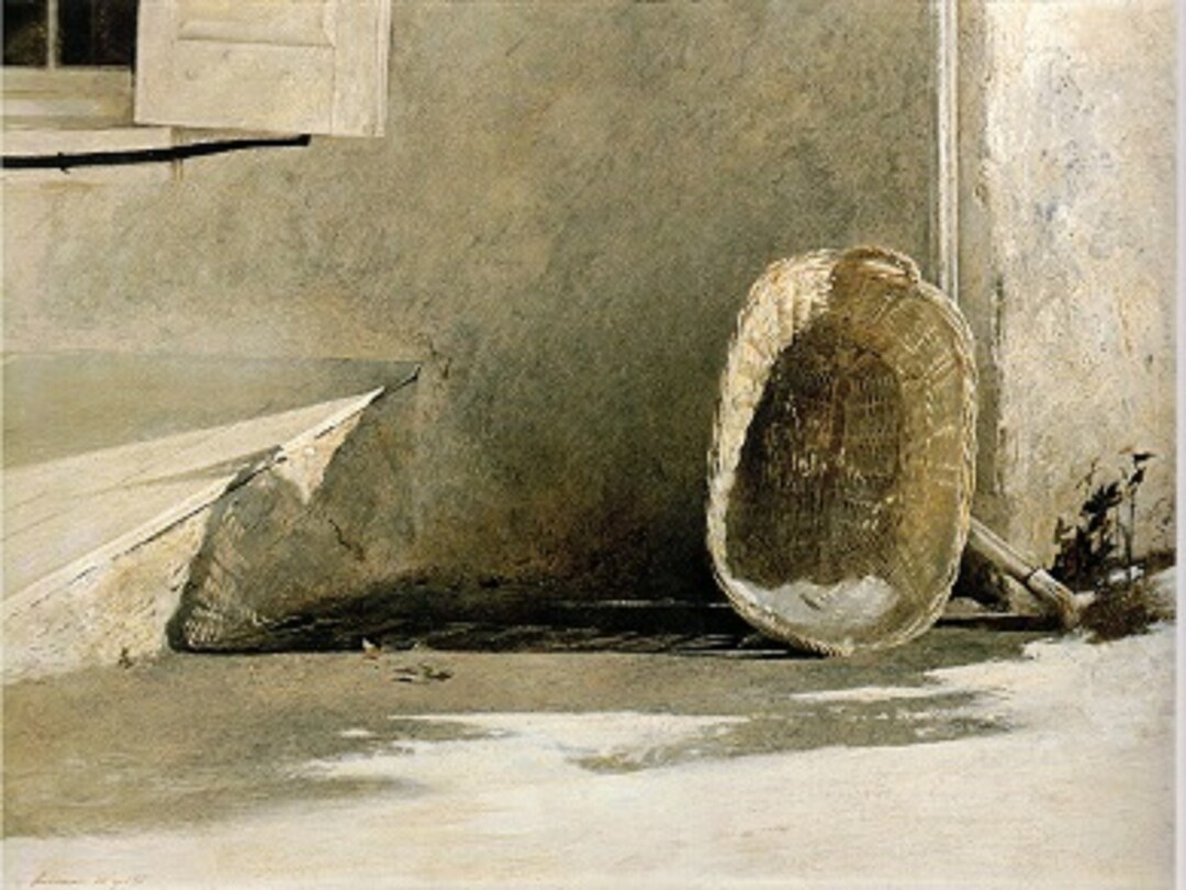 Andrew Wyeth: "monday Morning", Extremely Rare Original, New Bookplate ...