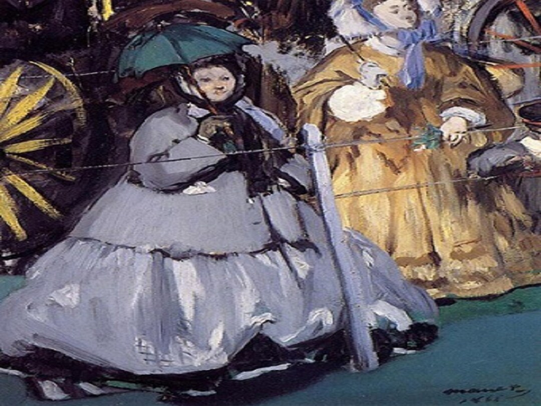 Edouard Manet: "women at the Races", Very Rare Original Vintage ...