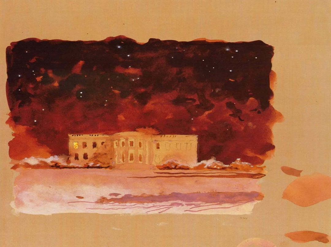 Jamie Wyeth “christmas Morning at the White House, Presidential ...