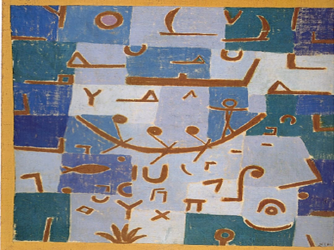 Paul Klee: "legend of the Nile", Very Rare Original Bookplate Print ...