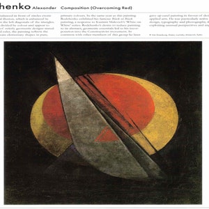 Alexander Rodchenko: “overcoming Red", Extremely Rare Original ...