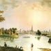 John Caspar Wild: "st. Louis From South of Chouteau Lake", Extremely ...