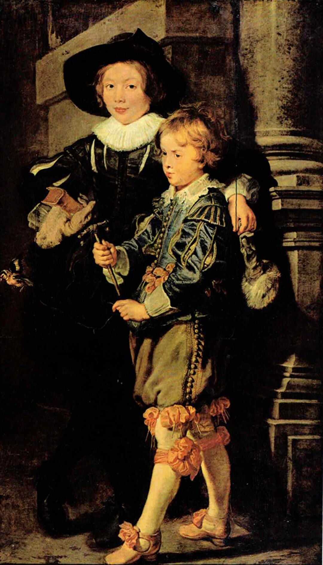 Peter Paul Rubens: albert and Nicolas, Extremely Rare Vintage Bookplate ...