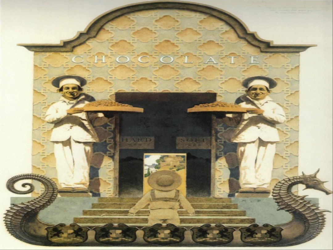 Maxfield Parrish: "mutabile Semper (chocolate)", ‘dream Days’ Book ...