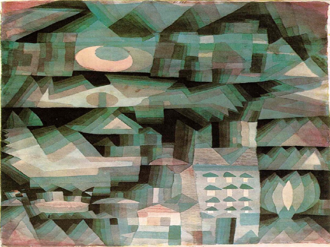 Paul Klee: “dream City", Extremely Rare Original Bookplate Print ...