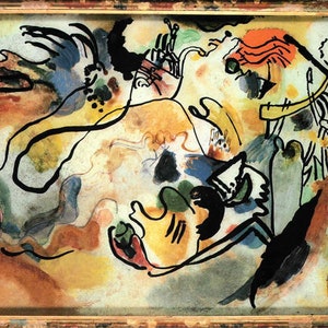 Wassily Kandinsky: “the Last Judgement", Extremely Rare Vintage ...