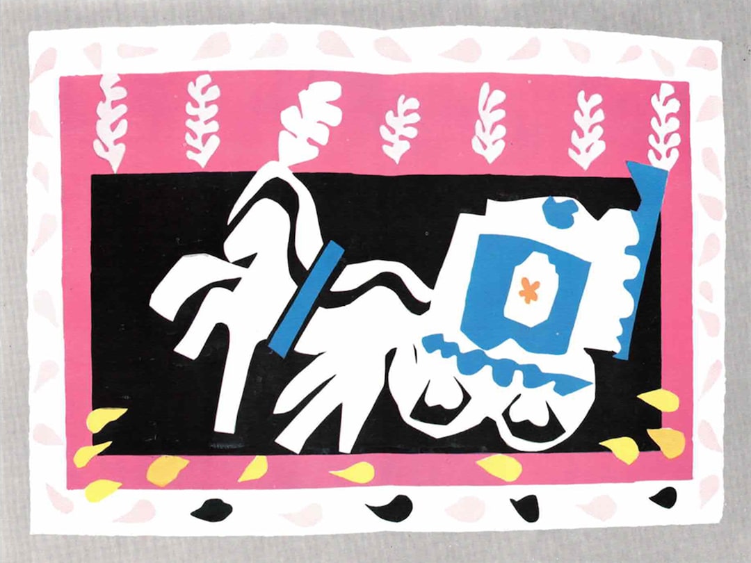 Henri Matisse: "pierrot’s Funeral", Extremely Rare Vintage Bookplate ...