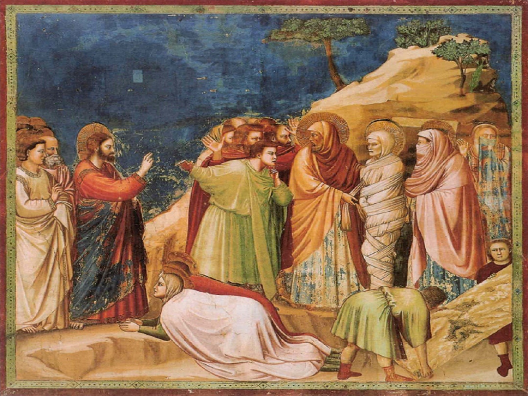 Giotto Di Bondone: “raising of Lazarus", Extremely Rare New Bookplate ...