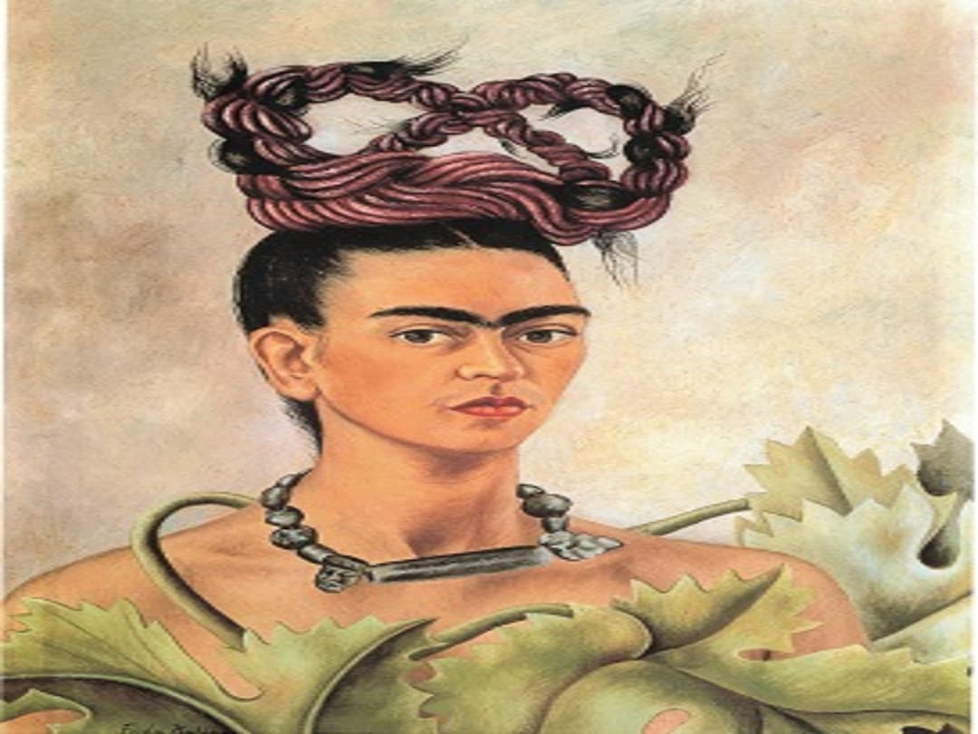 Frida Kahlo: self-portrait With Braid, Very Rare Original Vintage ...