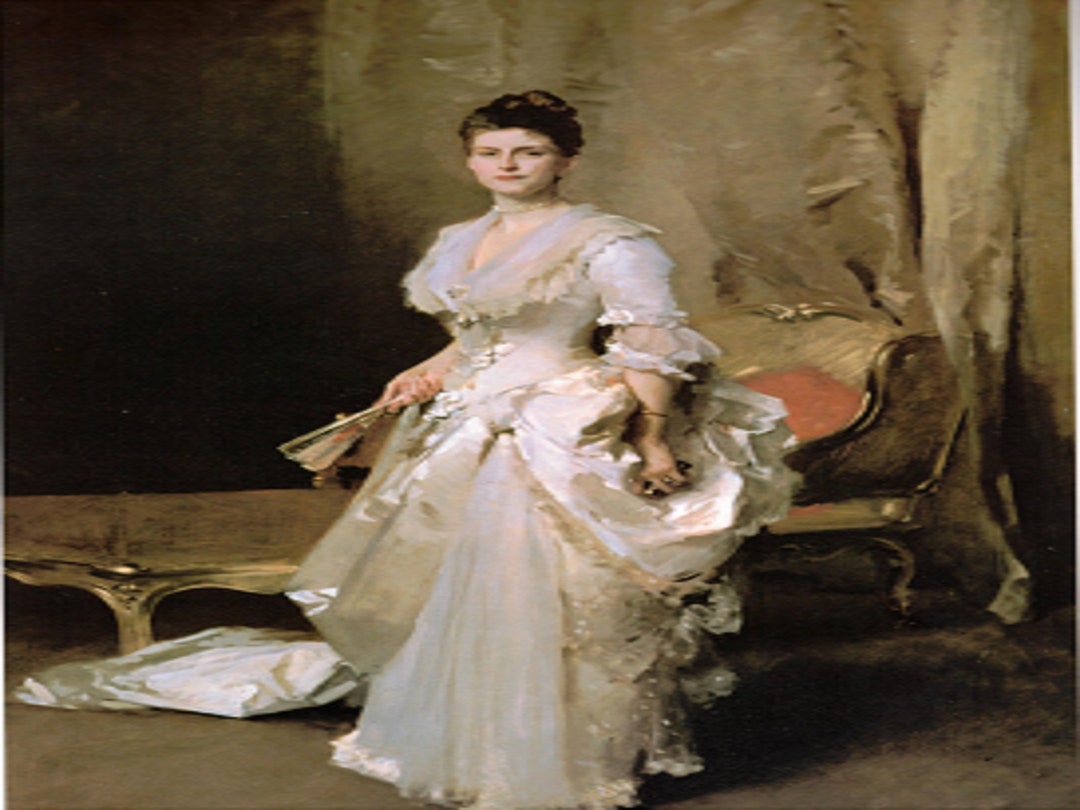 John Singer Sargent: "mrs. Henry White", Extremely Rare Original, New ...