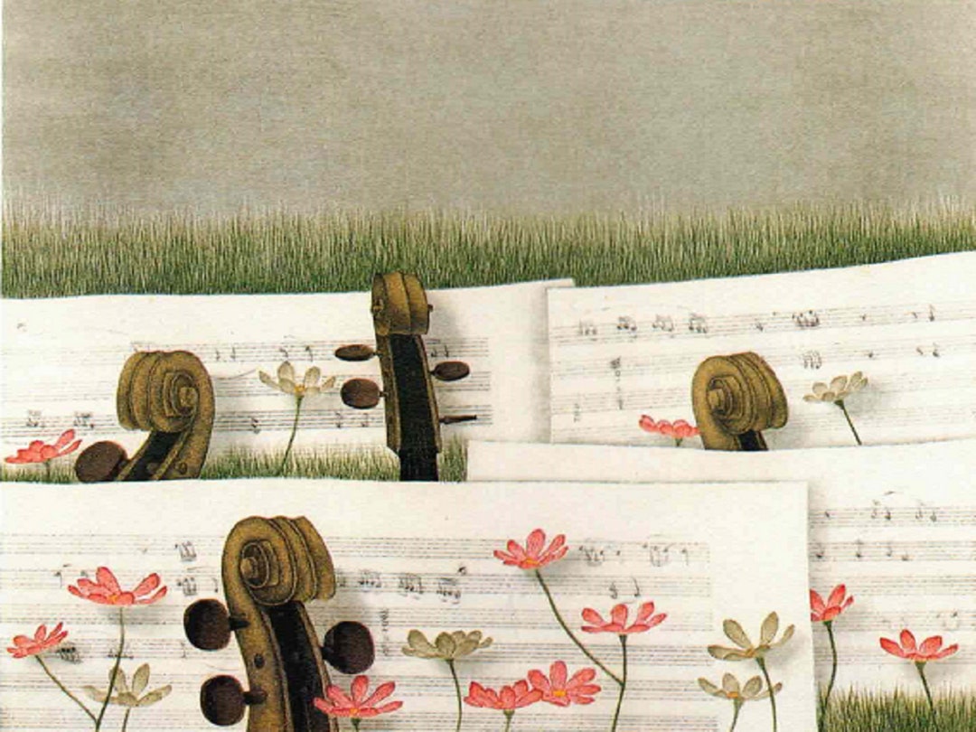 K.B. Hwang: "concert", Extremely Rare Original Vintage Bookplate Print ...