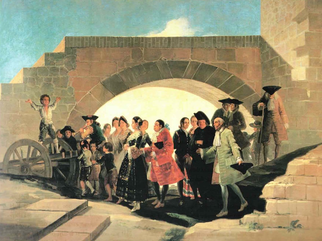 Goya: “the Wedding", Extremely Rare Vintage Bookplate Print, Painting ...