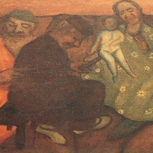 Marc Chagall: "the Family", Extremely Rare Original, New Bookplate ...