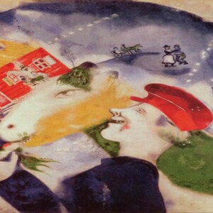 Marc Chagall: peasant Life, 1925, Extremely Rare Original, New ...
