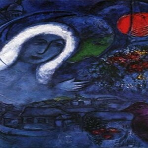 Marc Chagall: "the Field of Mars", Extremely Rare Large Bookplate Print ...