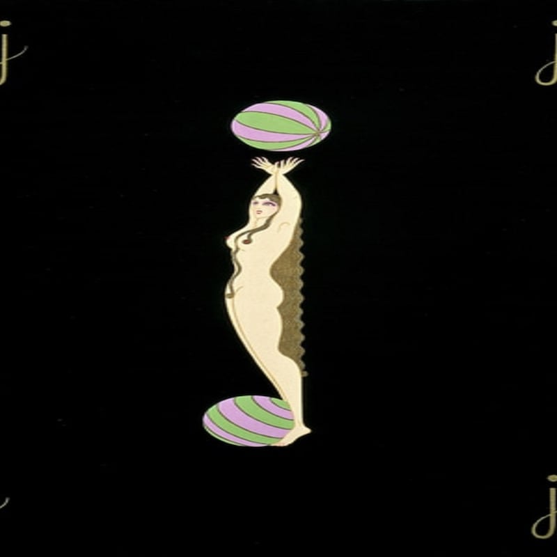 Erte Letter A - Etsy