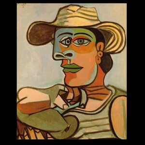 Pablo Picasso: "the Sailor", Extremely Rare Original Bookplate Print ...