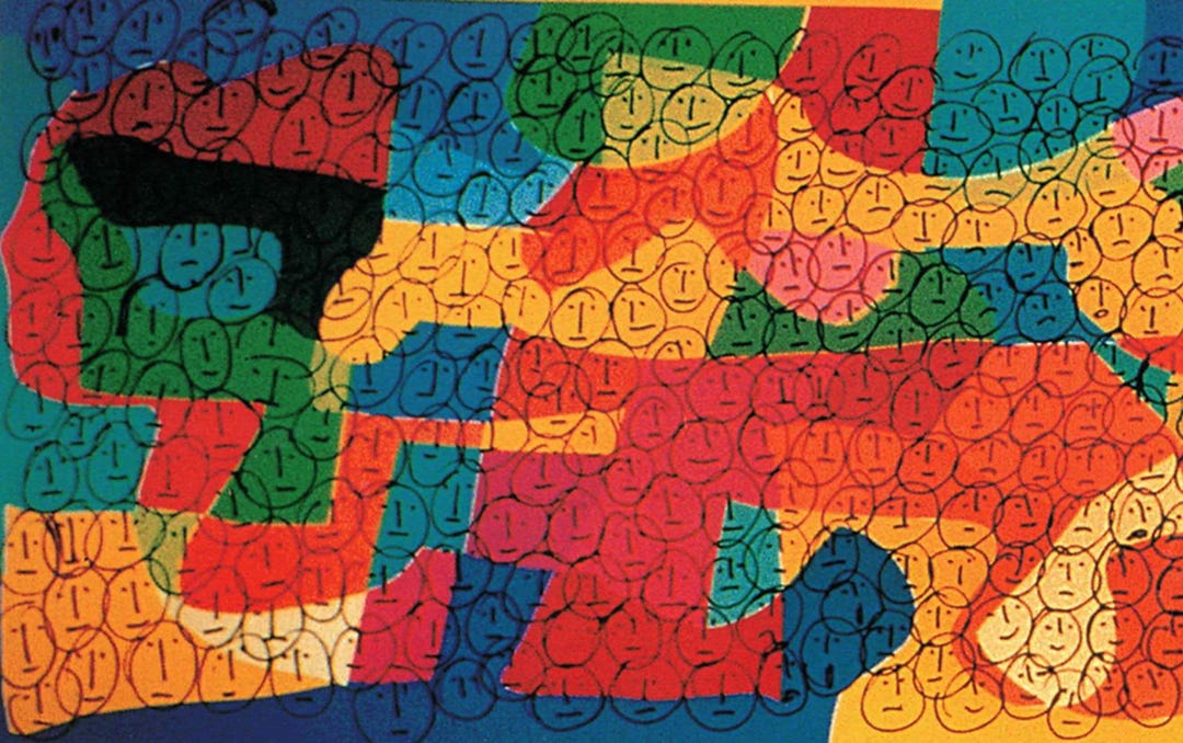 XELA: "united (?) Nations”, Extremely Rare Original Vintage Bookplate ...