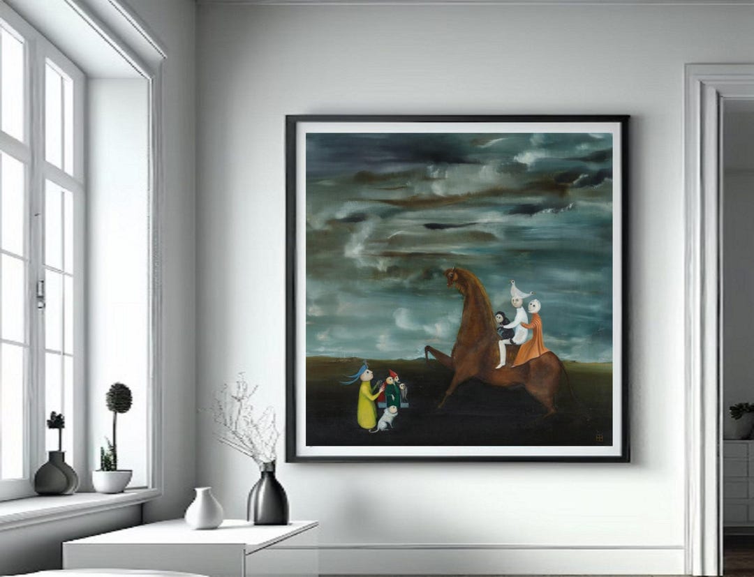 Giclée Fine Art Print; "vamonos Ya (let’s Go Now)" by Bridget Bate ...