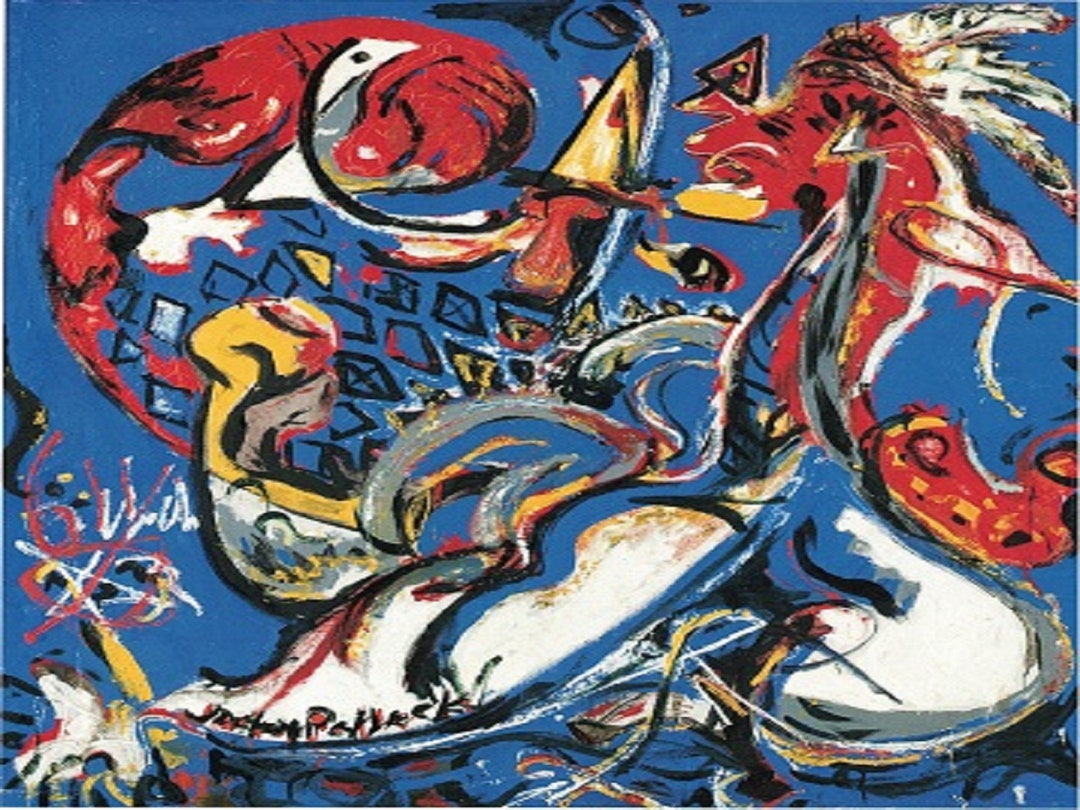 Jackson Pollock: the Moon Woman Cuts the Circle Very - Etsy Jackson Pollock: the Moon Woman Cuts the Circle Very - Etsy