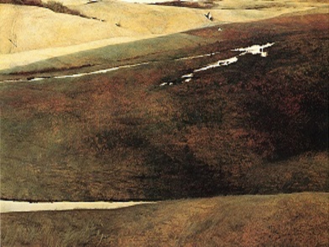 Andrew Wyeth: "hoffman’s Slough", Extremely Rare Original Bookplate ...