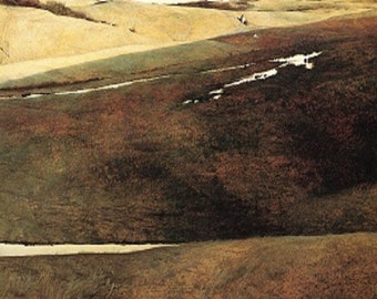 Andrew Wyeth: the Carry, Extremely Rare Original Bookplate Print ...