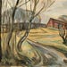 Edvard Munch: “springtime by the Farm Laborers’ Cottage II”, Extremely ...