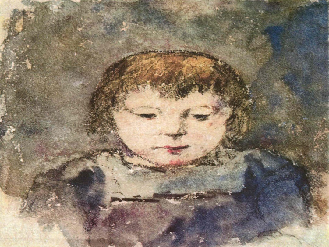 Paul Gauguin: "aline", Extremely Rare Vintage Bookplate Print, Painting ...