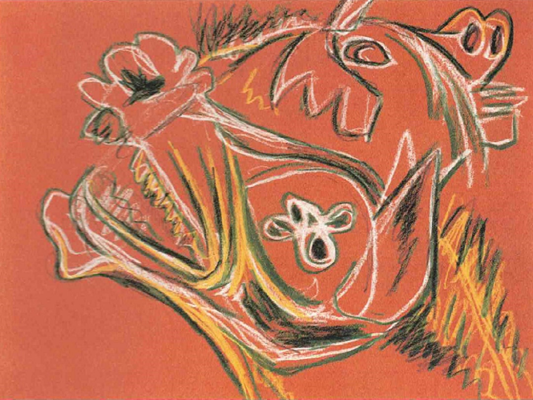 Jackson Pollock: “untitled, 1938", Extremely Rare Original Bookplate ...