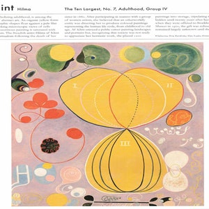 Hilma Af Klint: “the Ten Largest, No. 7, Adulthood, Group Iv ...