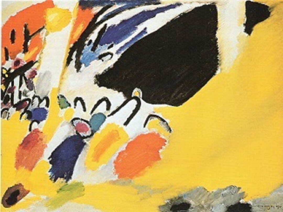 Wassily Kandinsky: “impression III (concert)", Extremely Rare New ...