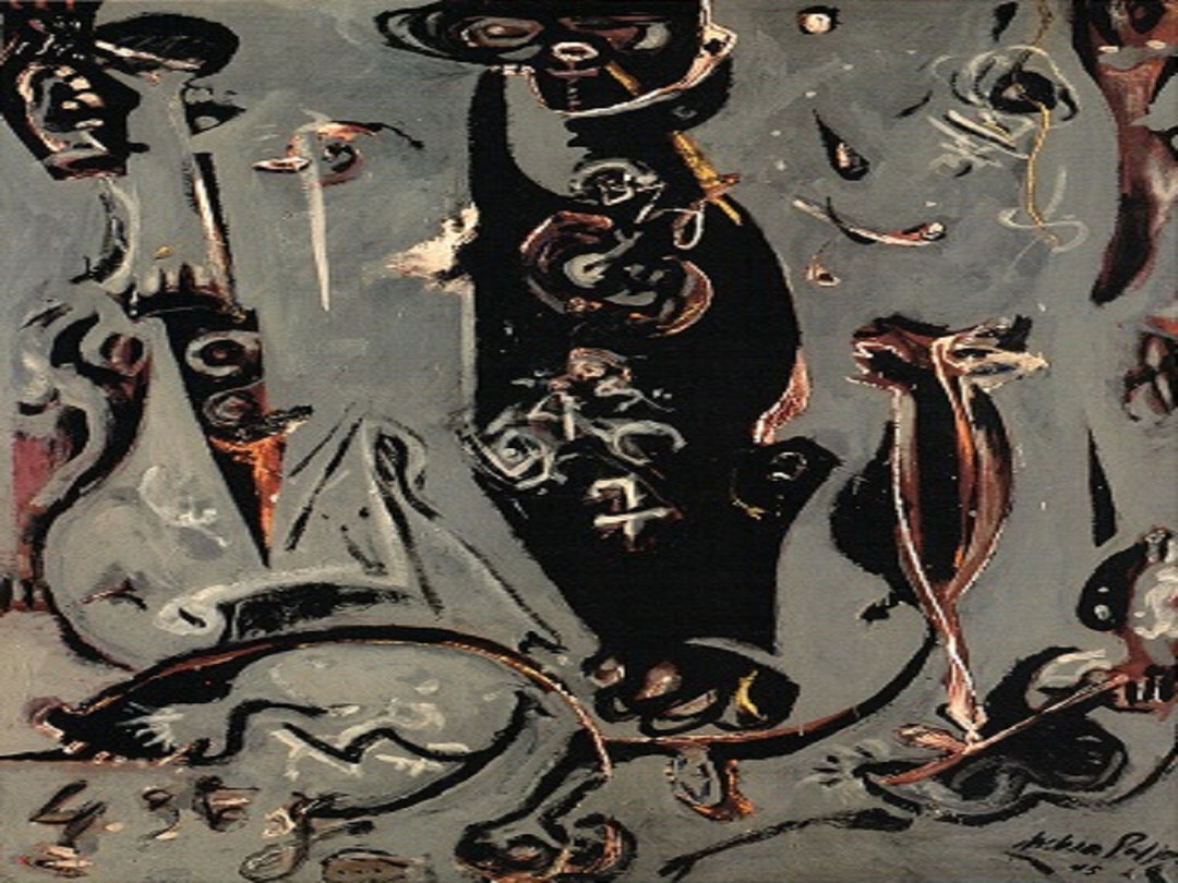 Jackson Pollock: “totem Lesson Ii", Extremely Rare Original Bookplate ...