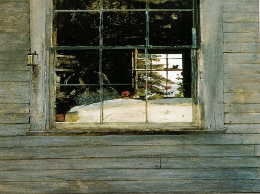 Andrew Wyeth: "geraniums", Extremely Rare Original Bookplate Print ...