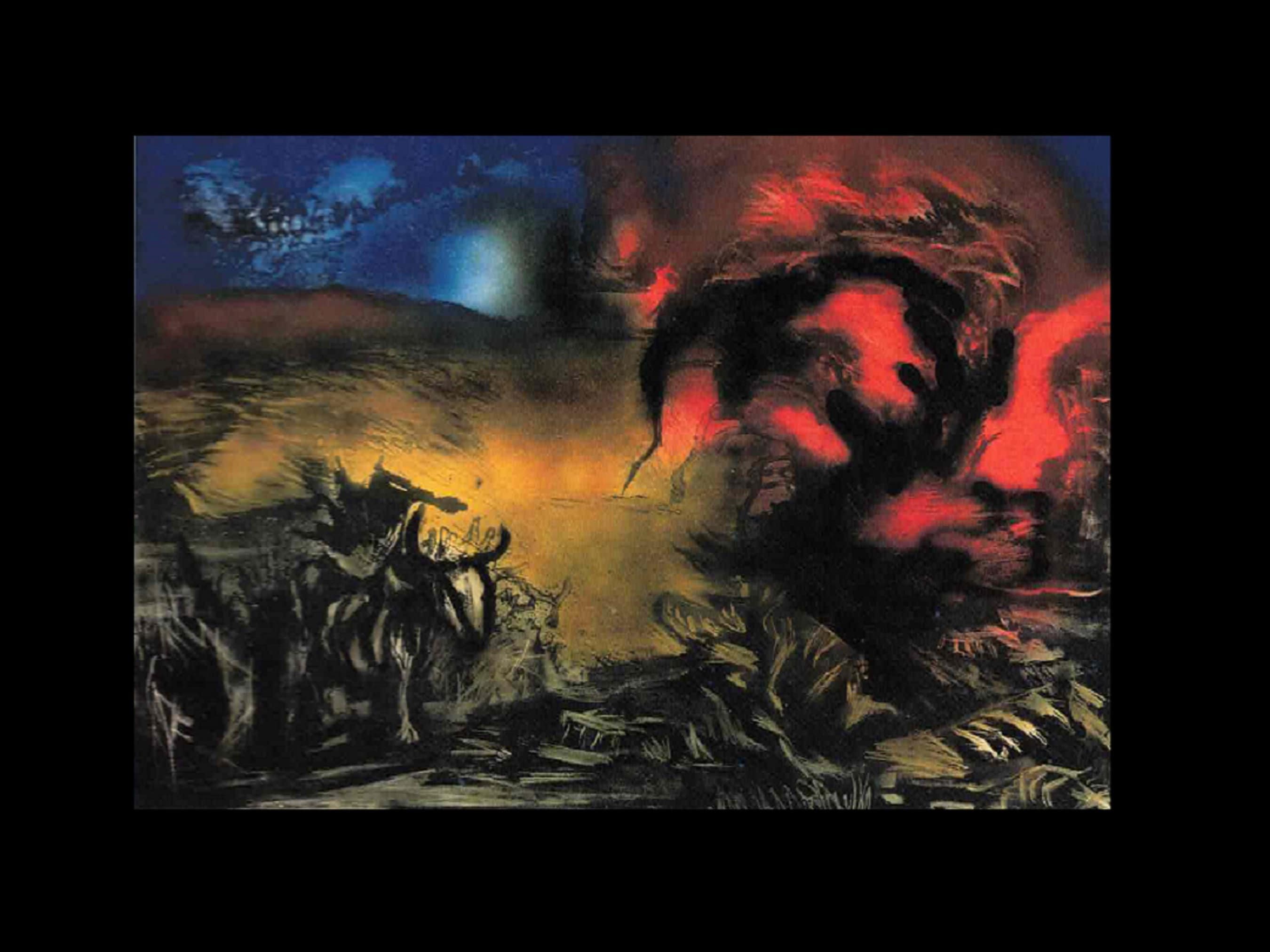 Jackson Pollock Landscape With Steer at Antionette Murphy blog