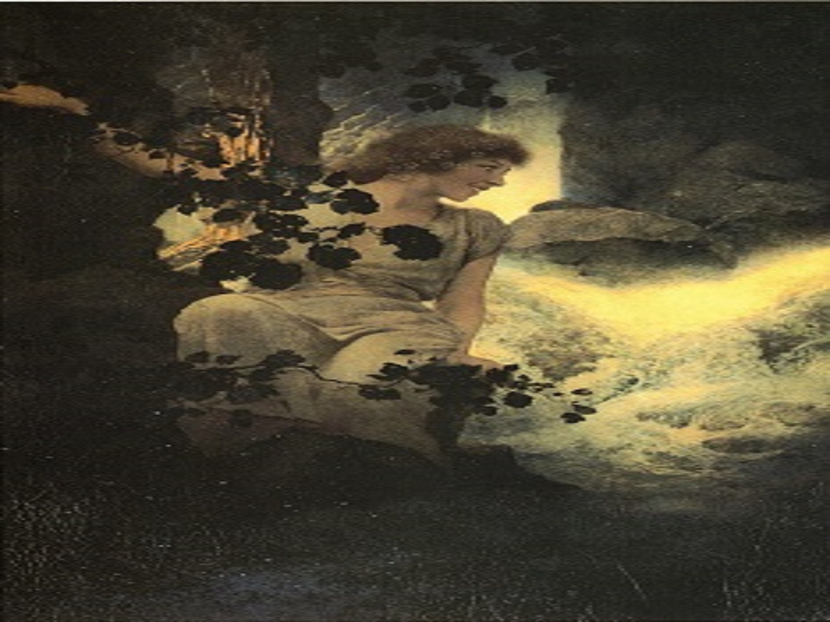 Maxfield Parrish Moonlight