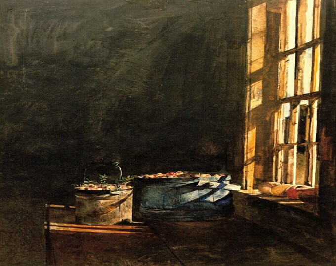 Andrew Wyeth: “cranberries" Extremely Rare Original Bookplate Print ...