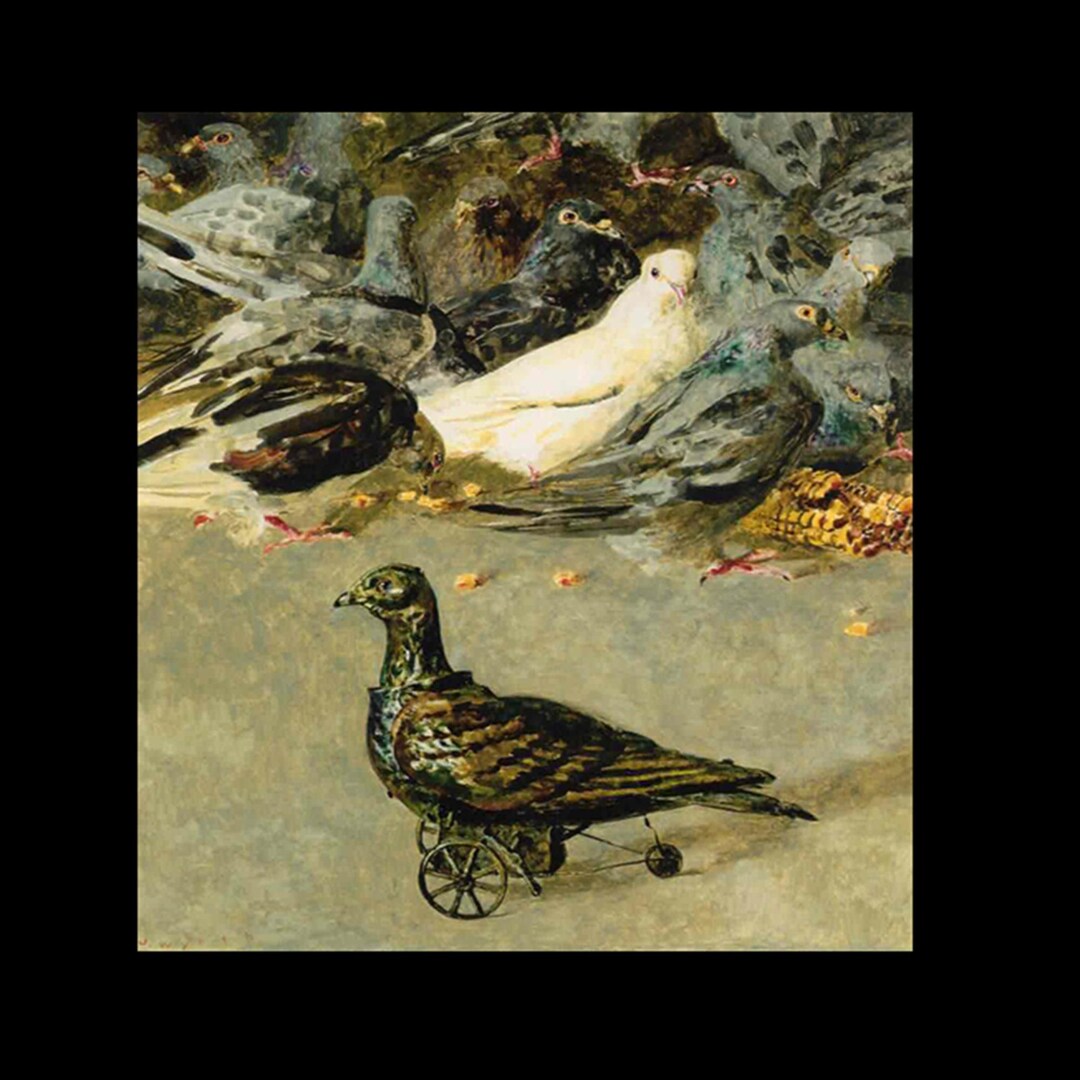 Jamie Wyeth: "pigeon", Extremely Rare Original Bookplate Print ...