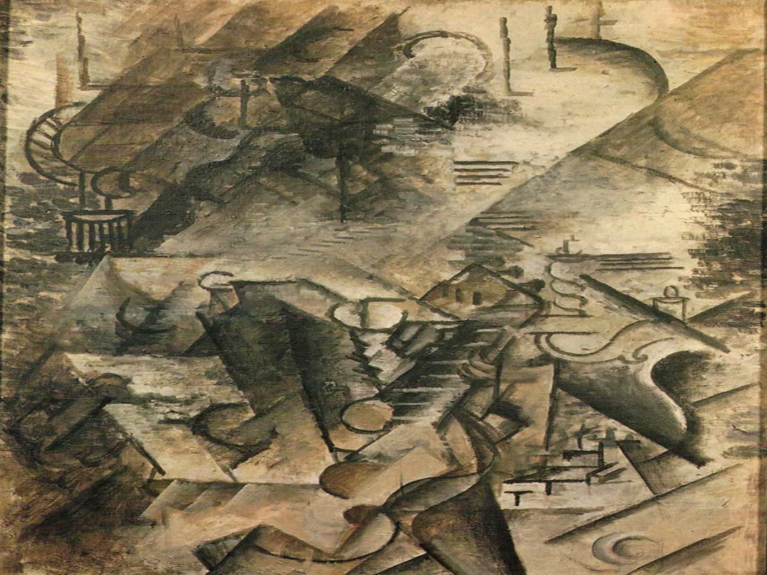 Pablo Picasso: “woman With A Mandolin", Extremely Rare Vintage ...