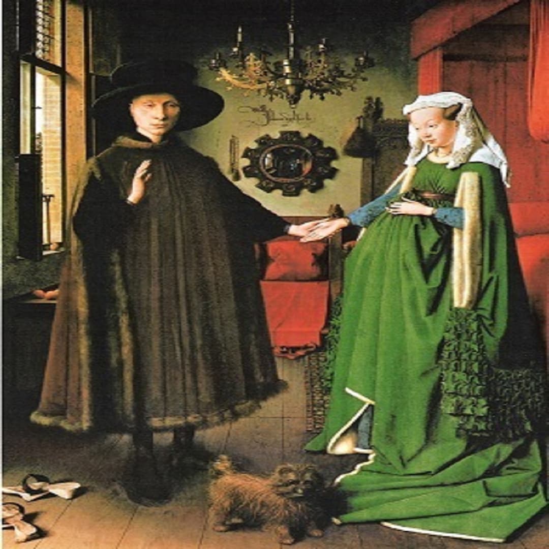 Jan Van Eyck: “the Arnolfini Portrait", Extremely Rare New Bookplate ...