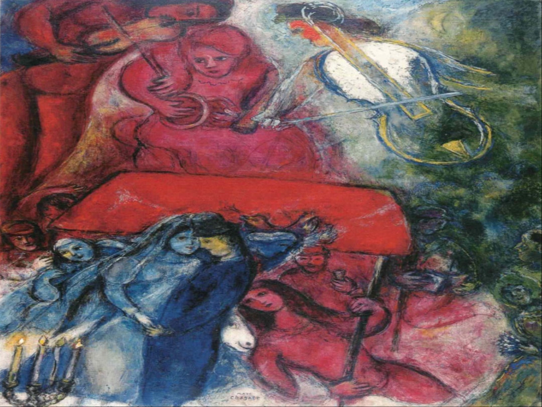 Marc Chagall The Wedding Extremely Rare Etsy