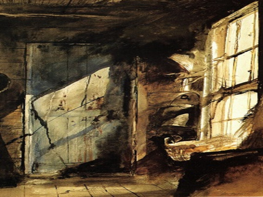 Andrew Wyeth: "blue Door", Extremely Rare Original Bookplate Print ...