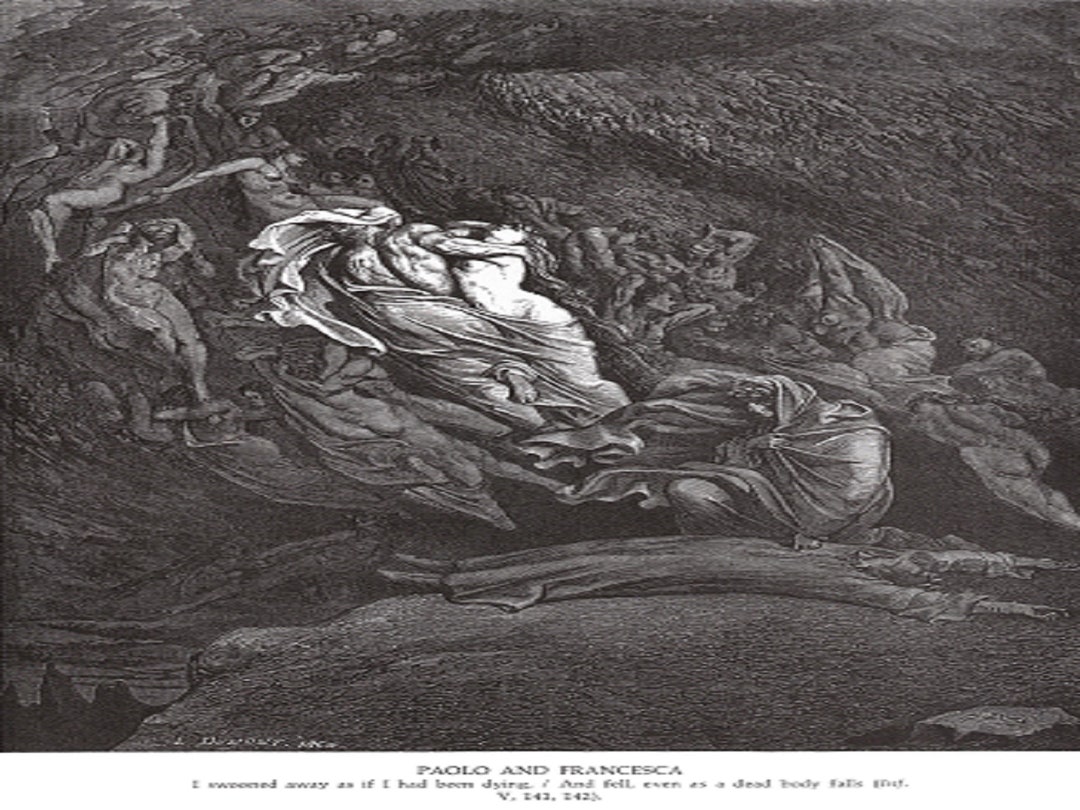 Gustav Dore "dante’s Divine Comedy: Paolo and Francesca" Extremely Rare ...